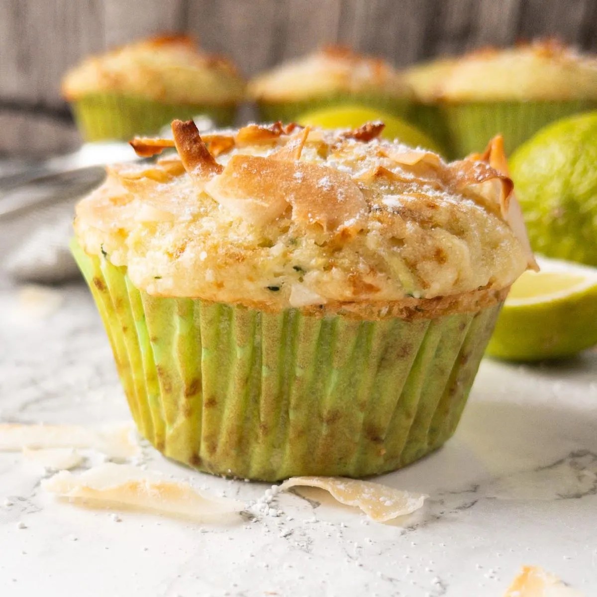 Süße Zucchini Muffins